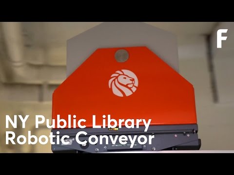 The New York Public Library's Robotic Conveyor Brings Books to You