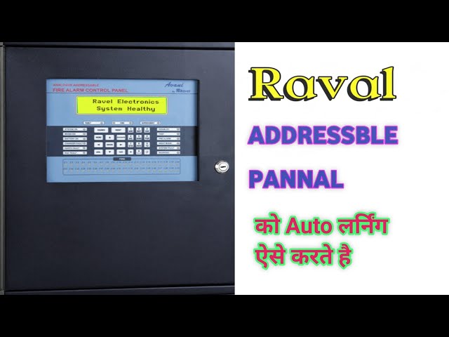 Ravel Addressable Fire Alarm System - Ravel-Addressable Loop Card- RE ...
