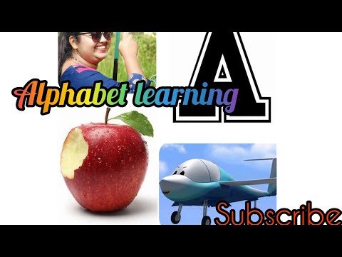 #Farhana's_class//Alphabet learning for kids A//#easy_learning