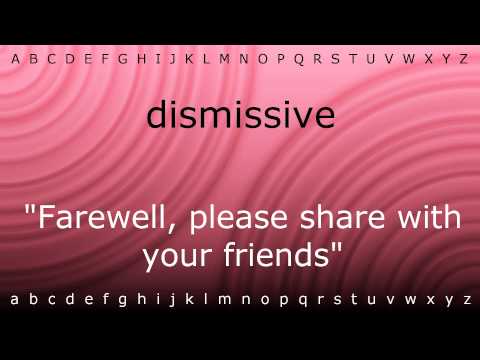 Here I will teach you how to pronounce 'dismissive' with Zira.mp4