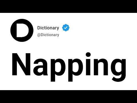 Napping Meaning In English