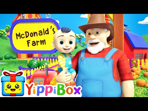 Old MacDonald Had A Farm | Nursery Rhymes & Kids Songs | YippiBox