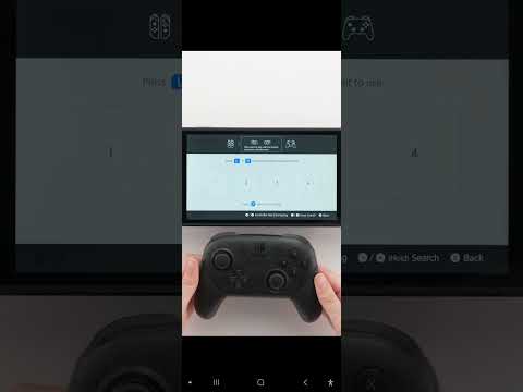 Connecting a Nintendo Switch Pro Controller to the Nintendo Switch 2 #nintendo #switch2