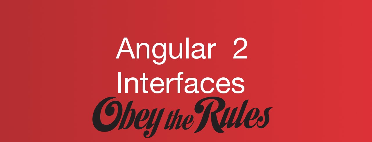 Angular 1 to Angular 2 : Interfaces