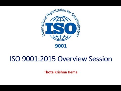 ISO 9001:2015 Overview