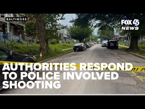 Authorities respond to police-involved shooting in Baltimore