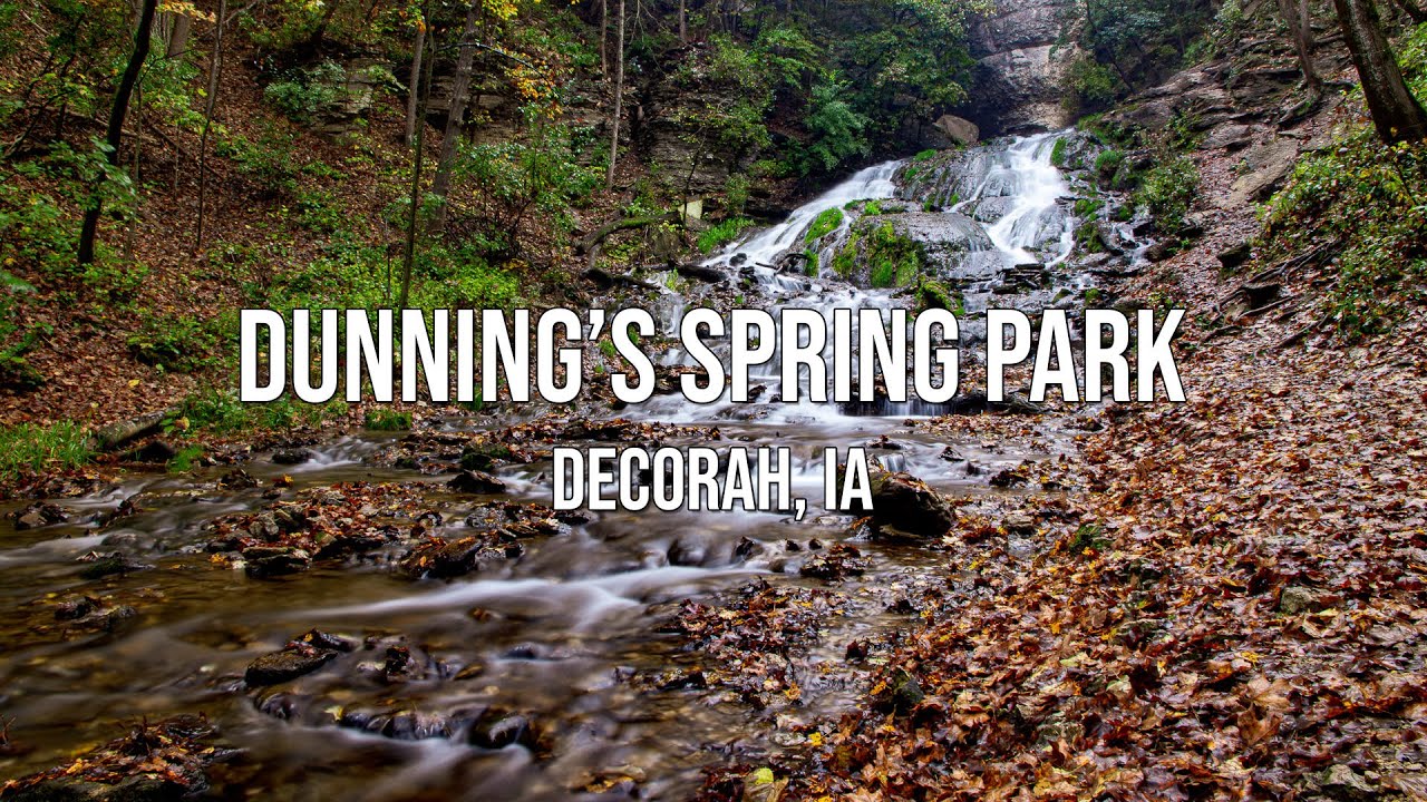 Dunnings Spring Park Has a Waterfall Most Iowans Miss