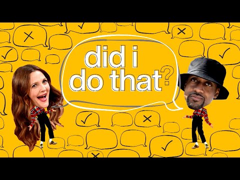 Jaleel White and Drew Reveal Embarrassing Moments Playing "Did I Do That?"