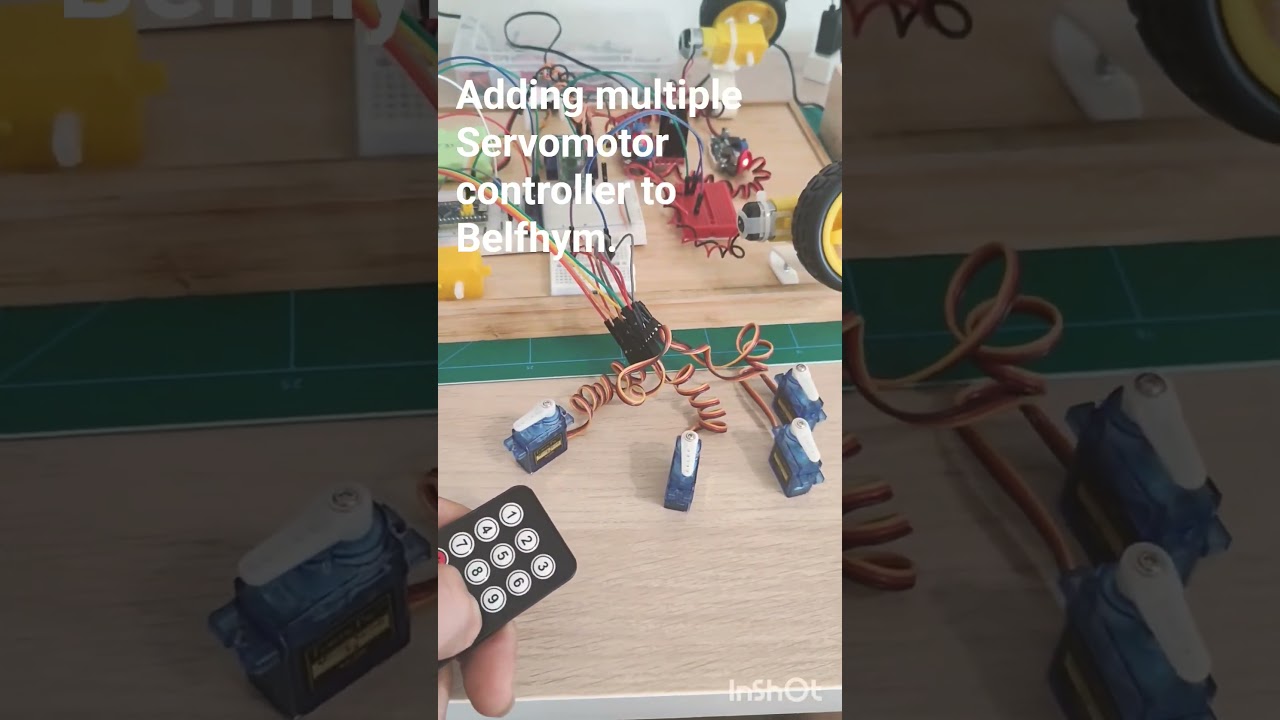 Adding multiple Servomotor controllers to Belfhym. https://github.com/msoodb/belfhym