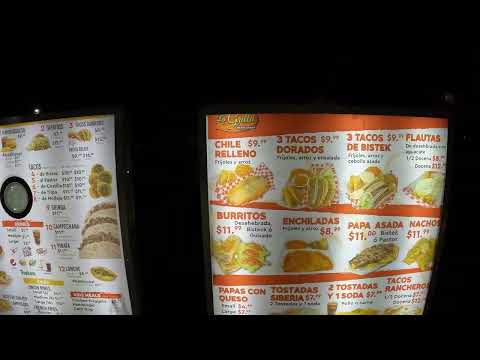 Taqueria La Grilla Drive Thru, Beans Rice Cheese & Birra Burrito, Eagle Pass, Texas, 28 January 2024