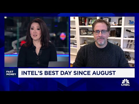 Bernstein's Stacy Rasgon talks Intel's stock seeing best day since August