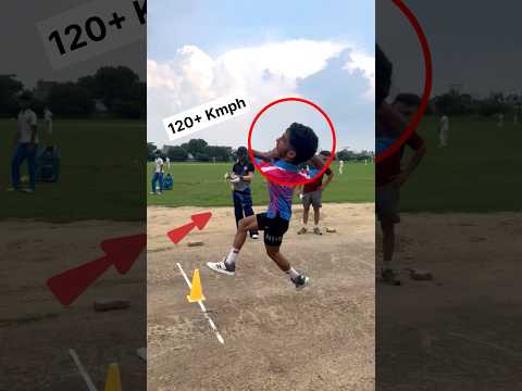 Ye ladka 130+ Kmph Achieve karega jaldi 🚀 #shorts #shortsvideo #fastbowling #cricketvideo