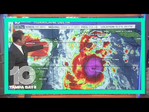 Hurricane Delta strengthens again, now with 145 mph winds: 6 p.m. Oct. 6