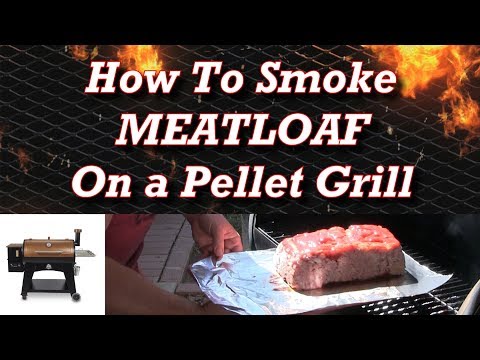 Pellet Grill Meatloaf Recipe - Smoked Meatloaf on the Grill - BBQ Meatloaf
