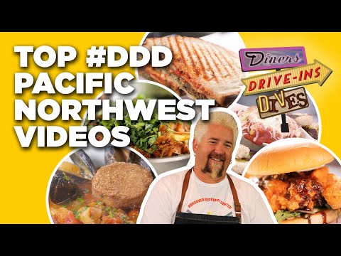 Top #DDD Pacific Northwest Videos with Guy Fieri | Diners, Drive-Ins and Dives | Food Network