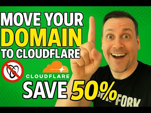 How to Move Your Domains from GoDaddy to Cloudflare (Save 50% Instantly!)