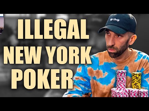 ILLEGAL Poker Games in NYC - VLOG