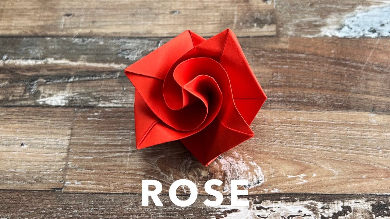 Créer une rose en papier : guide étape par étape