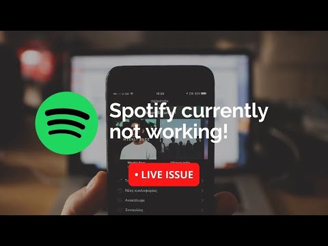 Spotify NOT WORKING currently