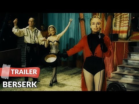 Berserk (1967) Trailer HD | Joan Crawford | Ty Hardin | Diana Dors