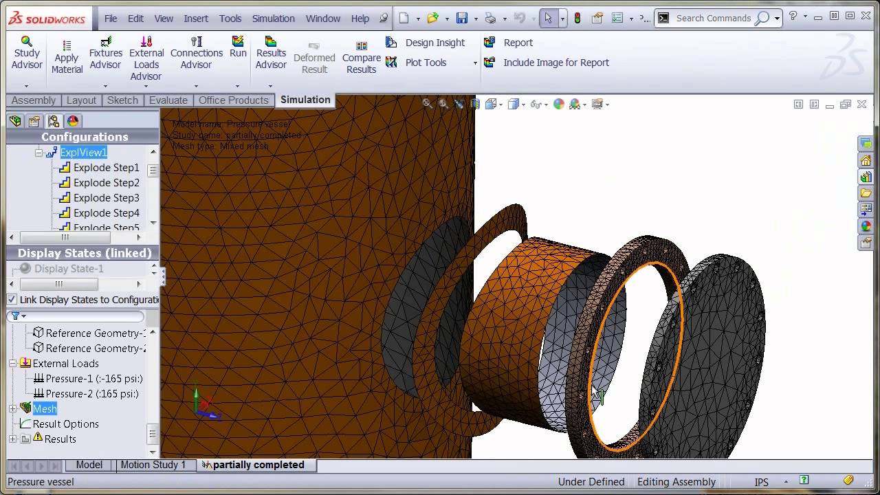 SolidWorks Simulation Essentials Training Course Overview