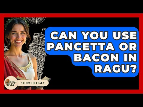 Can You Use Pancetta Or Bacon In Ragu? - Story Of Italy