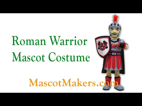 Roman Warrior Mascot Costume for Westside Community Schools Foundation ...