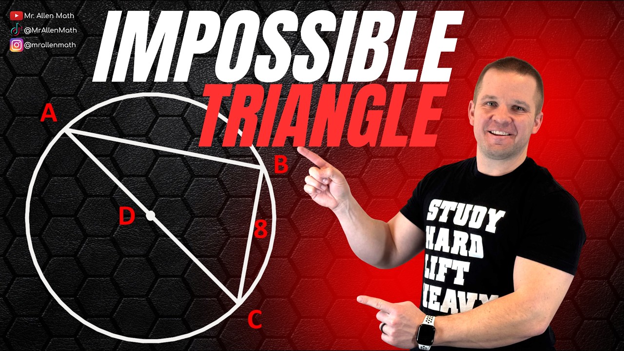 Everyone Thinks This Triangle Problem Is Impossible… Until You See This