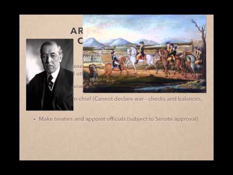 AP Gov Review: Video #2, Separation of Powers