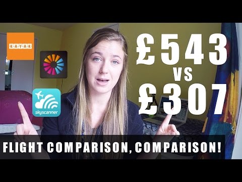 Comparing FLIGHT COMPARISON WEBSITES! Skyscanner Vs. Momondo Vs. Kayak