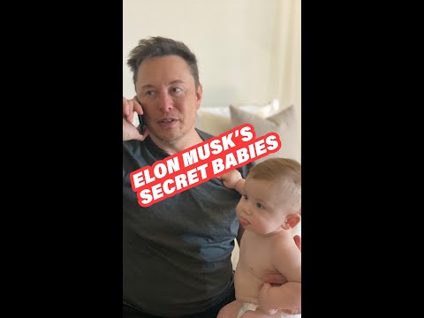 Elon Musk Reportedly Had Two Secret Children & Grimes Was Not The Mother #shorts