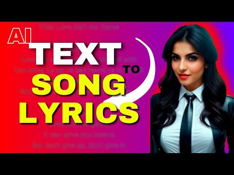 AI Song Lyrics Generator For FREE | Rap Song Generator