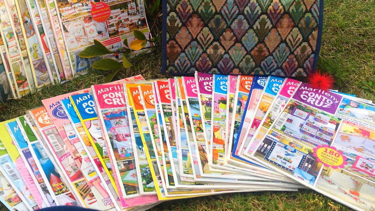 Ponto Cruz - Edições e riscos pra bordar em digital