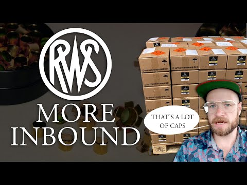 More RWS 1075 Caps are on the way RIGHT NOW | Percussion Cap Shortage Update July 2023