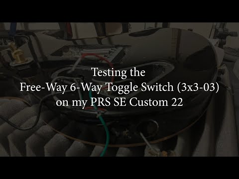 Freeway Switch 3X3-05 Nickel Black&Cream Tip iMuso