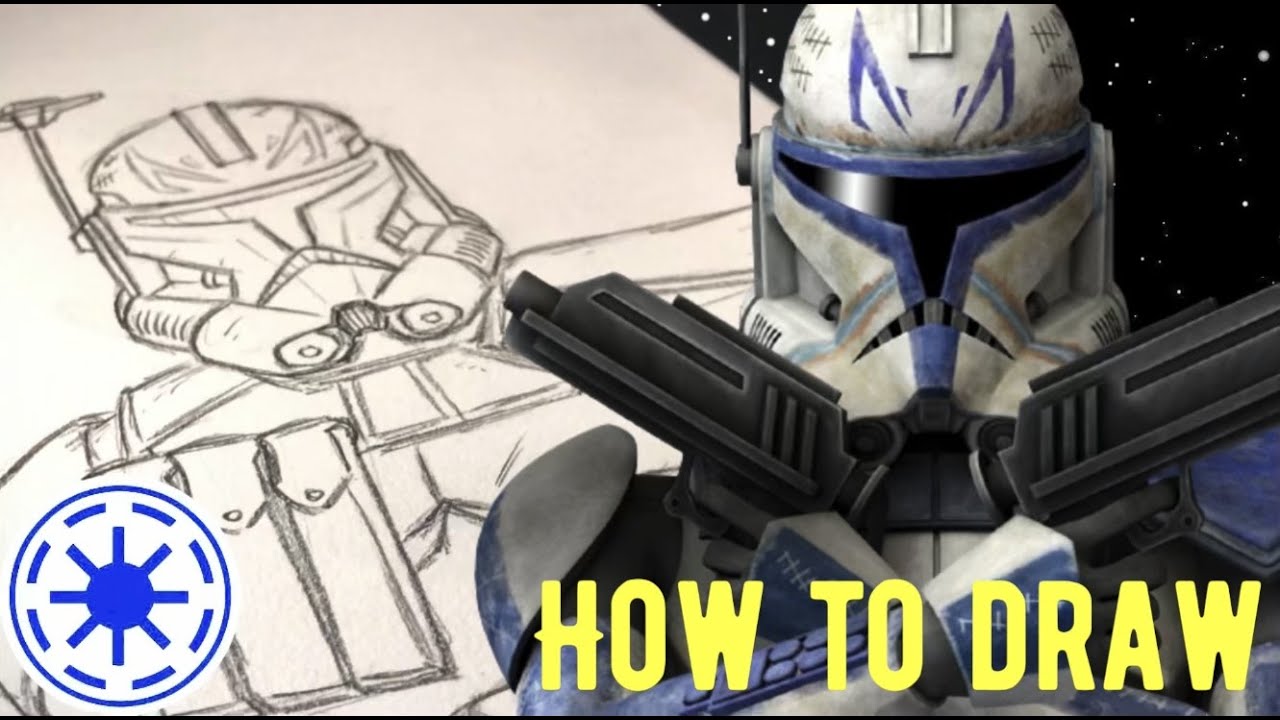 How to Draw CAPTAIN REX: Art Tutorial