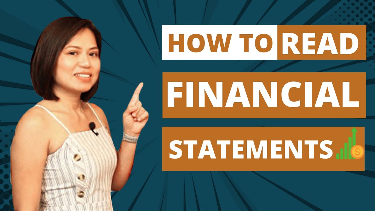 How to read financial statements to valuate stocks - with a  