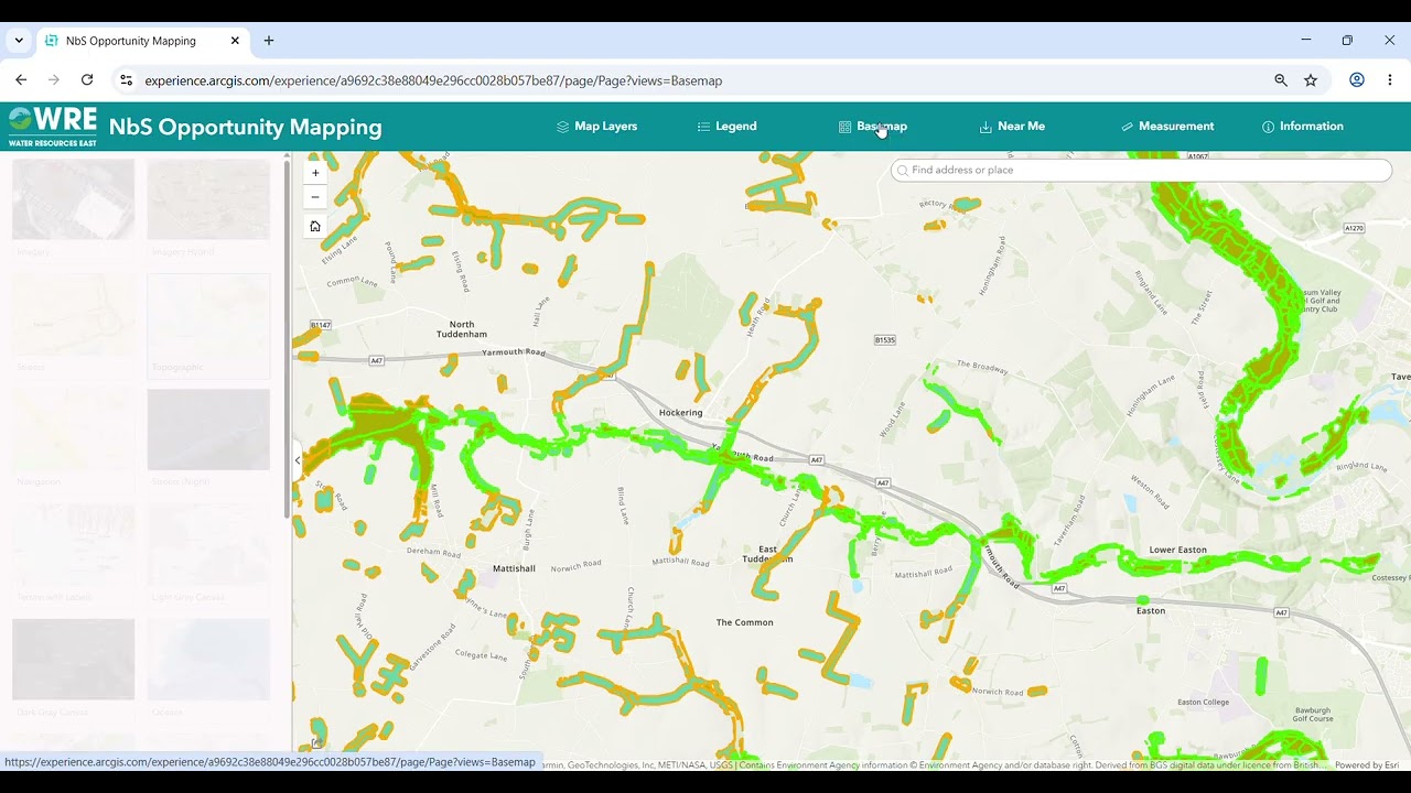 How to Use the Nature-based Solutions (NbS) Opportunity Maps | WRE Demo