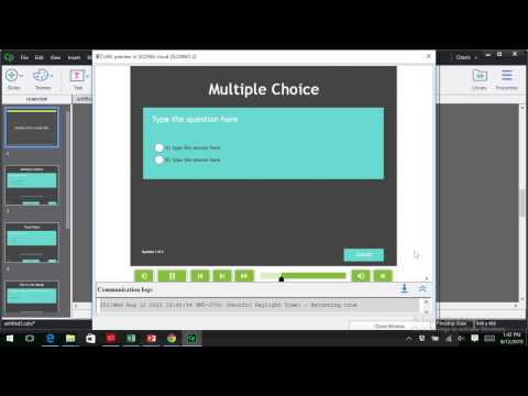 Adobe Captivate & LMS preview