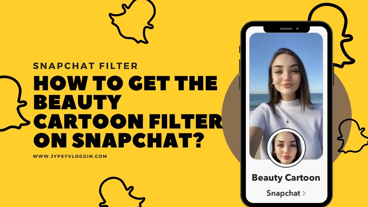 How to Get the Beauty Cartoon filter on Snapchat