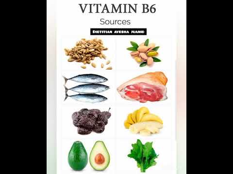 Sources of Vitamin B6 #healthbenefits
