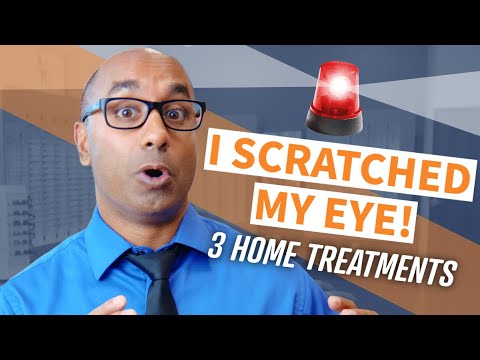 Eye Scratch Guide | 3 Home Treatments You Can Do