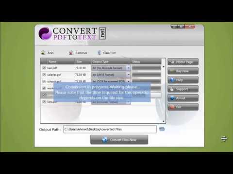How to Convert PDF into Text ?