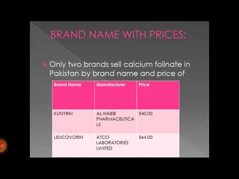 Calcium folinate