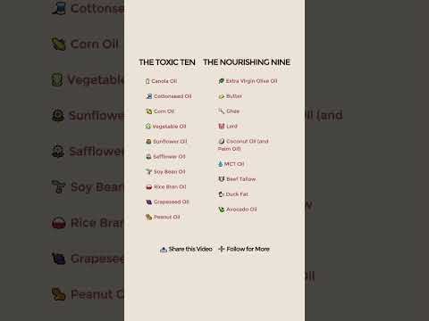 STOP Eating These 10 Toxic Oils (Do THIS Instead!)