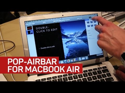 Go ahead, touch that MacBook Air screen