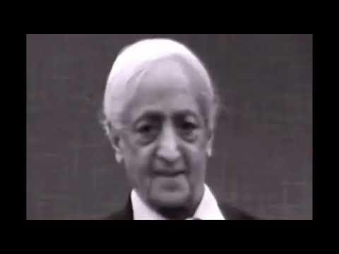 THE ONLY VIDEO YOU NEED TO SEE - JIDDU KRISHNAMURTI - Totally Absolutely Without Conflict - PART 2