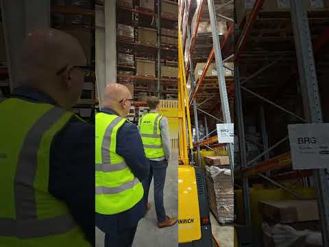 Inside the DHL Supply Chain EV Centre of Excellence at DWC!