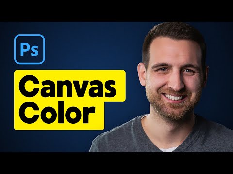 How to Change Canvas Background Color in Photoshop