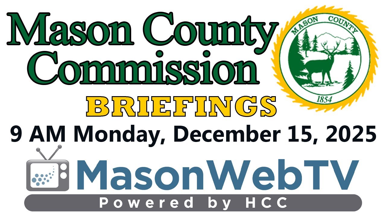 Mason County Commission Briefings Dec. 15, 2025